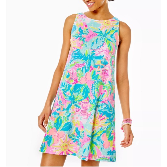 Lilly Pulitzer | Dresses | Lilly Pulitzer Kristen Swing Dress Multi ...